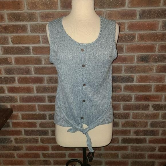 Olivia Rae | Tops | Olivia Rae Retro Tie Tank | Poshmark